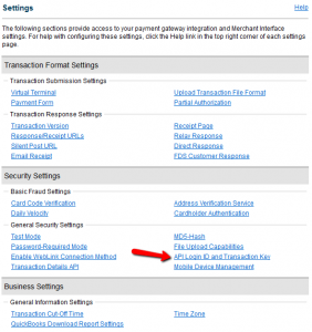 Authorize.net Integration – DAP Documentation