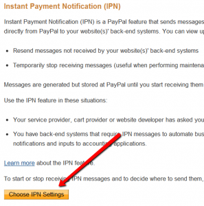 Setting up Paypal IPN – DAP Documentation