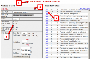 Hiding Protected Links On Member Home Page – DAP Documentation